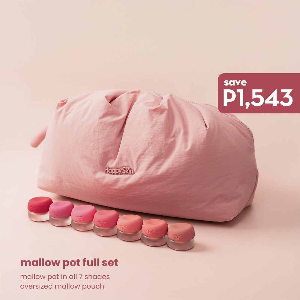 Happy Skin Mallow Pot Full Set (7 Mallow Pot + Oversized Mallow Pouch)