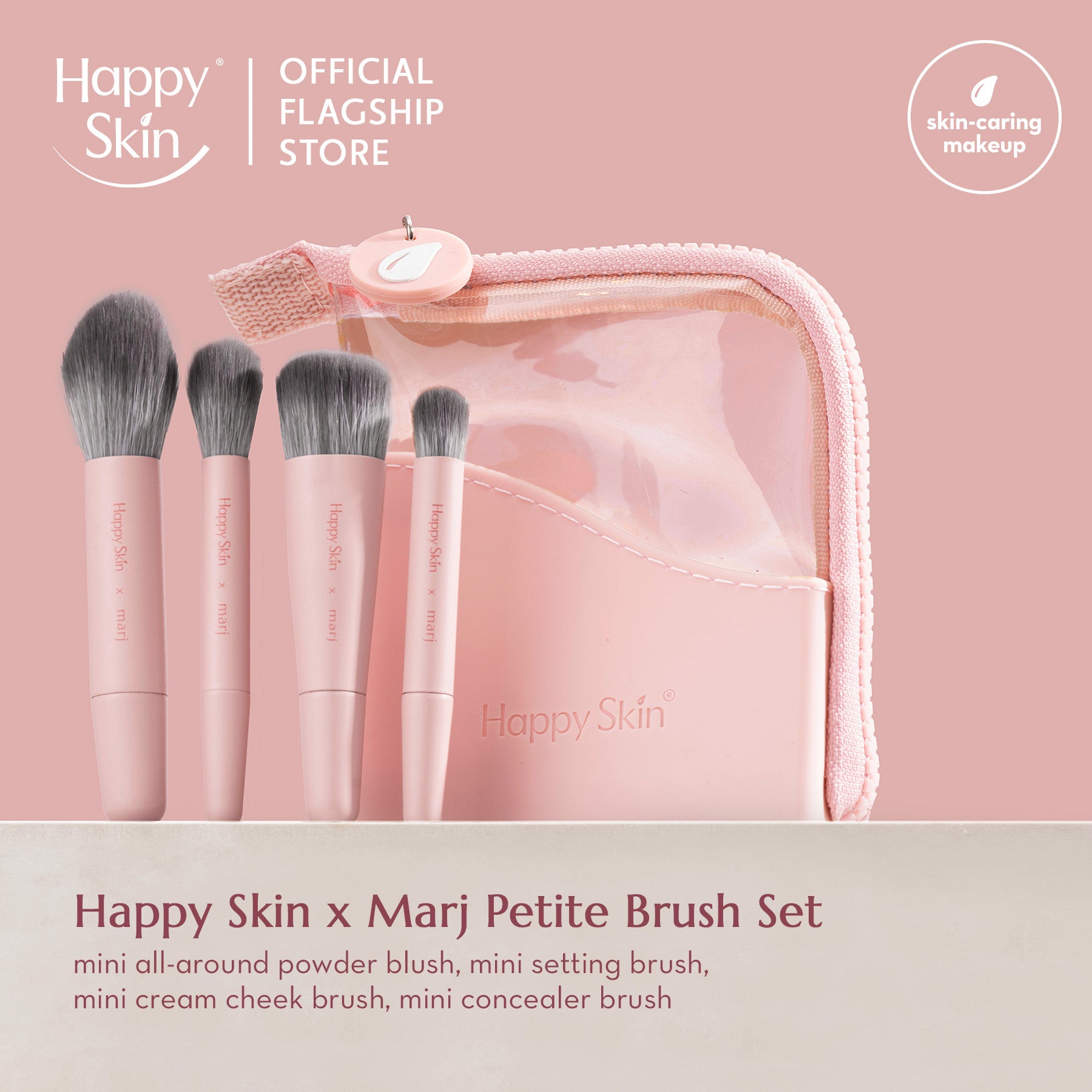 Happy Skin x Marj Petite Brush Set